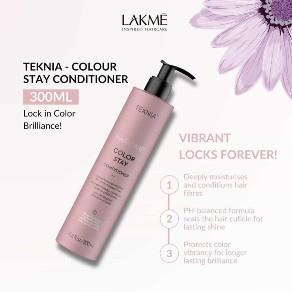 LAKME TEKNIA Colour Stay Conditioner 300ml – Trendz Studio