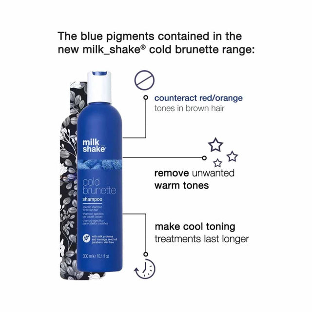 MILKSHAKE Cold Brunette Shampoo 300ml – Trendz Studio